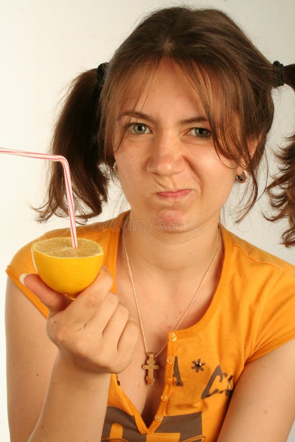 Sour smile stock photo. Image of pursy, shrunken, fruit - 1047624