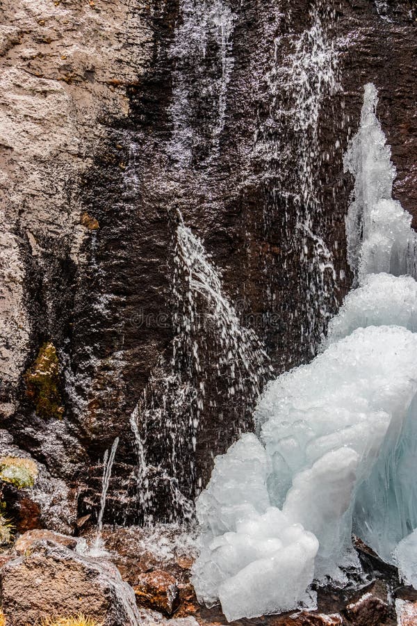 Source of the Amazon River at Mismi Volcano, Pe Stock Photo - Image of ...