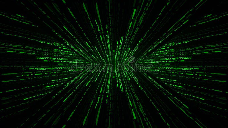 Source Code Corridor Matrix Cuneiform Stock Illustration - Illustration ...