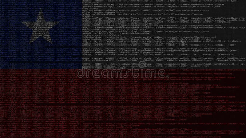 Flag of Chile and Speaker Podium Tribune. Political Event or Statement Related Conceptual 3D ...