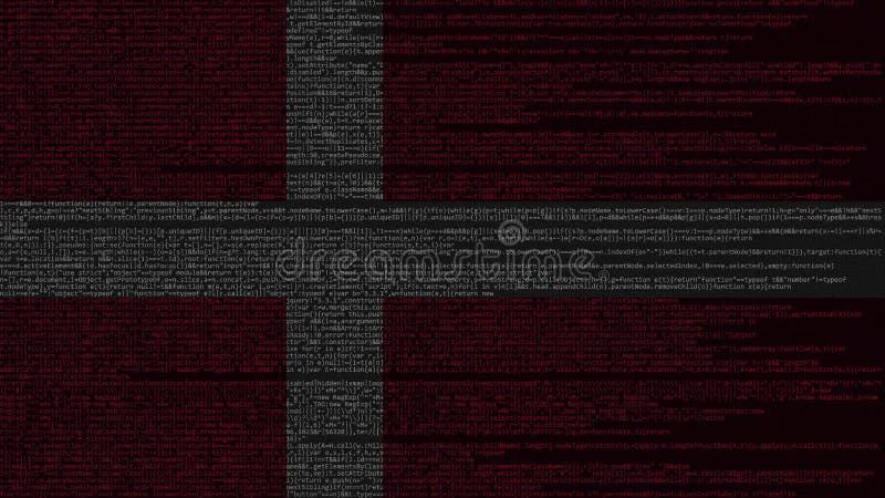 Denmark Map in Danish Flag Colors Stock Footage - Video of shape ...