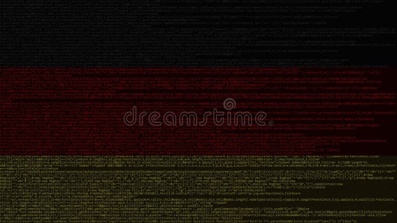 Source Code and Flag of Indonesia. Indonesian Digital Technology or Programming Related Loopable ...
