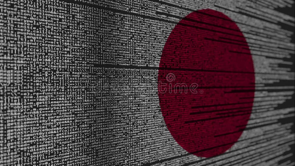 Japanese Computer Code Flag Stock Illustrations – 14 Japanese Computer ...