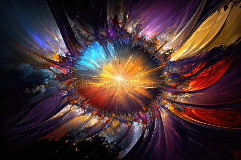 Source of Consciousness, Bursting into New Dimension, with Brilliant ...