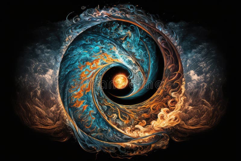 Source of Consciousness, with Its Infinite and Eternal Energy, Flowing ...