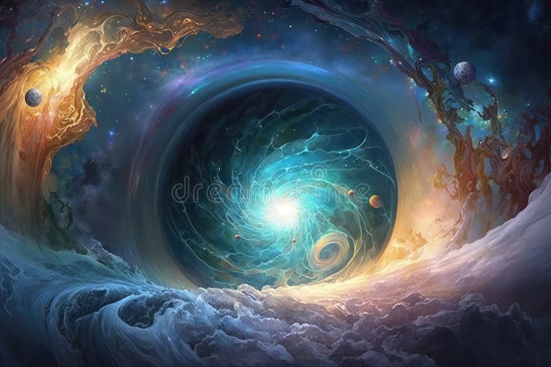 Source of Consciousness, with Its Infinite and Eternal Energy, Flowing ...