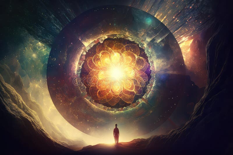 Source of Consciousness Radiates Infinite Light, Illuminating the ...