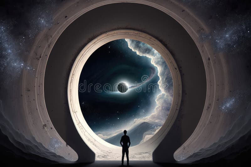 Source of Consciousness, Seen from Outside the Universe, Looking in ...