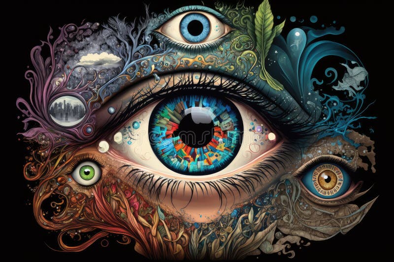 Source of Consciousness, Viewed from within, Showing the ...