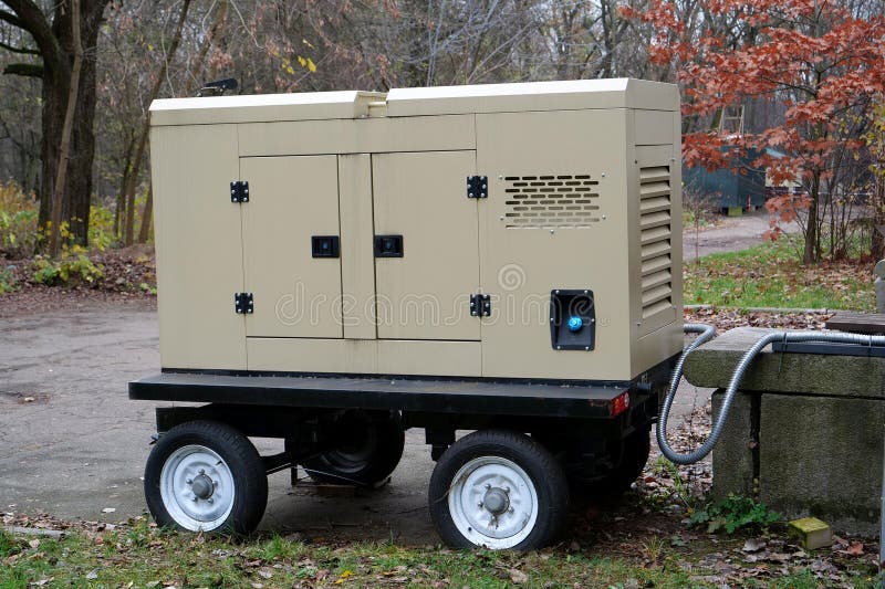 Mobile Trailer Type Power Station is an Independent, Complete Power ...