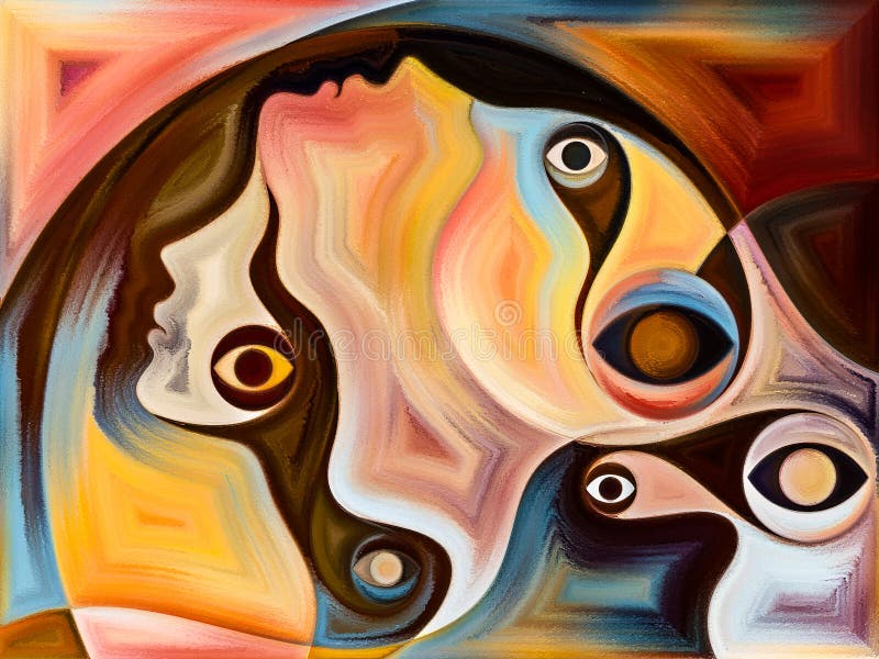 Source of Inner Colors stock illustration. Illustration of design ...