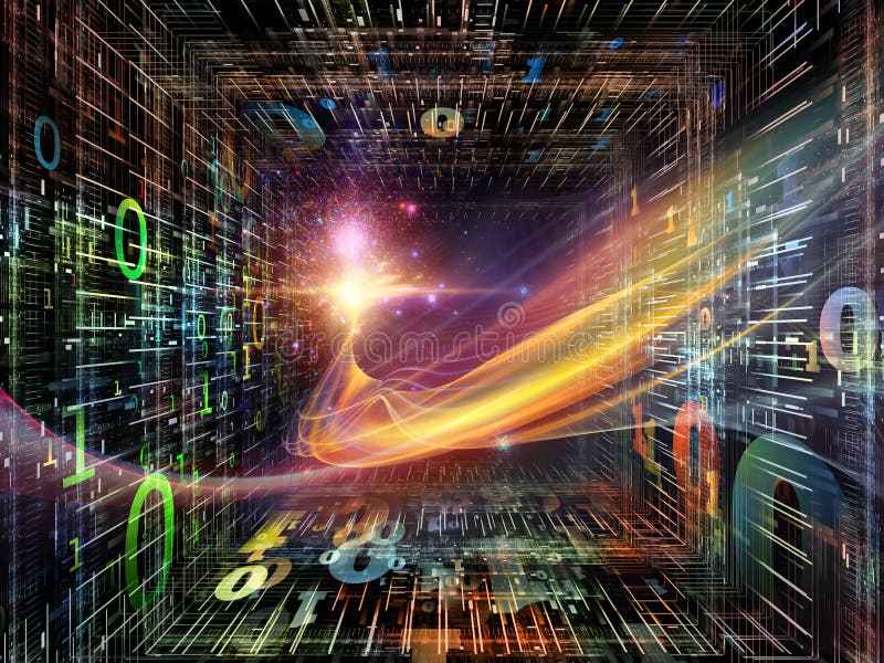 Source of Numbers stock illustration. Illustration of code - 33833444