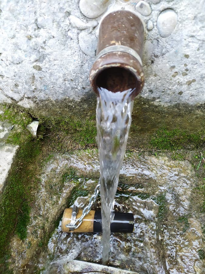 Source of pure water stock image. Image of natural, water - 157843947