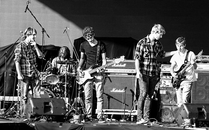 Source Romanian Rock Band at October Fest Editorial Photography - Image ...