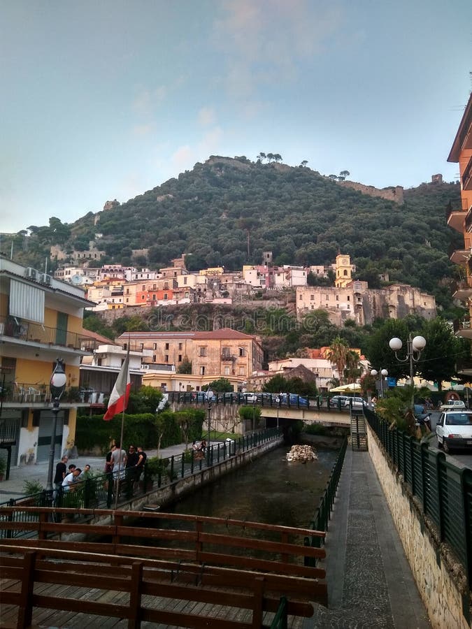 Sarno river stock image. Image of italy, river, travel - 38295553