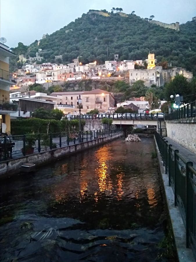 Sarno river stock image. Image of italy, river, travel - 38295553