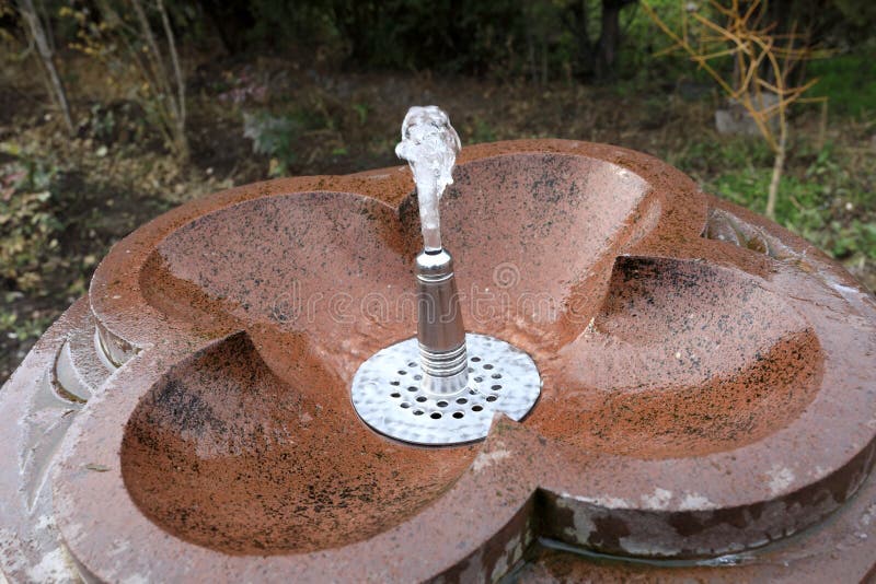 Source of spring water stock image. Image of nature - 137733327