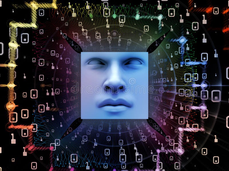 Source of Super Human AI stock illustration. Illustration of ...