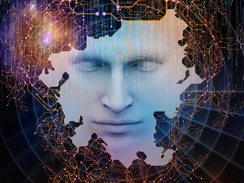 Source of Super Human stock illustration. Illustration of artificial ...