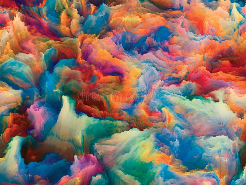 Source of Texture Paint stock illustration. Illustration of painting ...