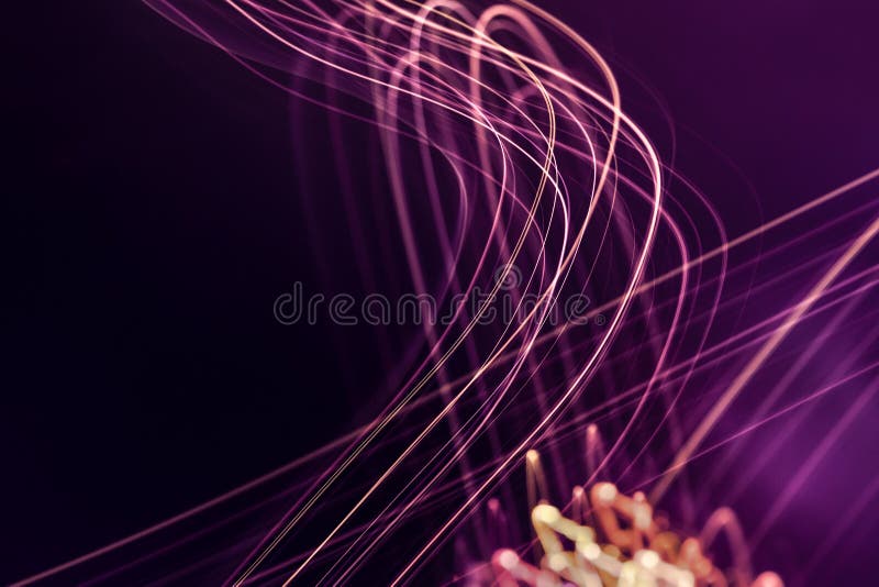 Sources of Light in a Dark Background Stock Photo - Image of shape ...