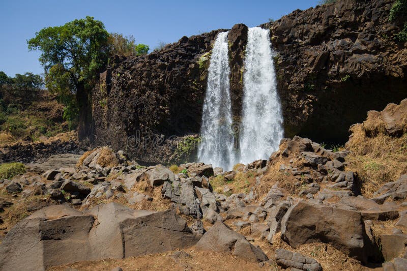 Sources of the White Nile in Northern Ethiopia Stock Photo - Image of ...