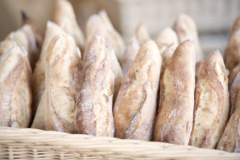 Sourdough Bread. Bakery Bread with Golden Crust Bread Stock Image ...