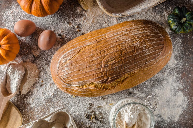 Sourdough bread cumin stock photo. Image of pastry, dough - 81269136