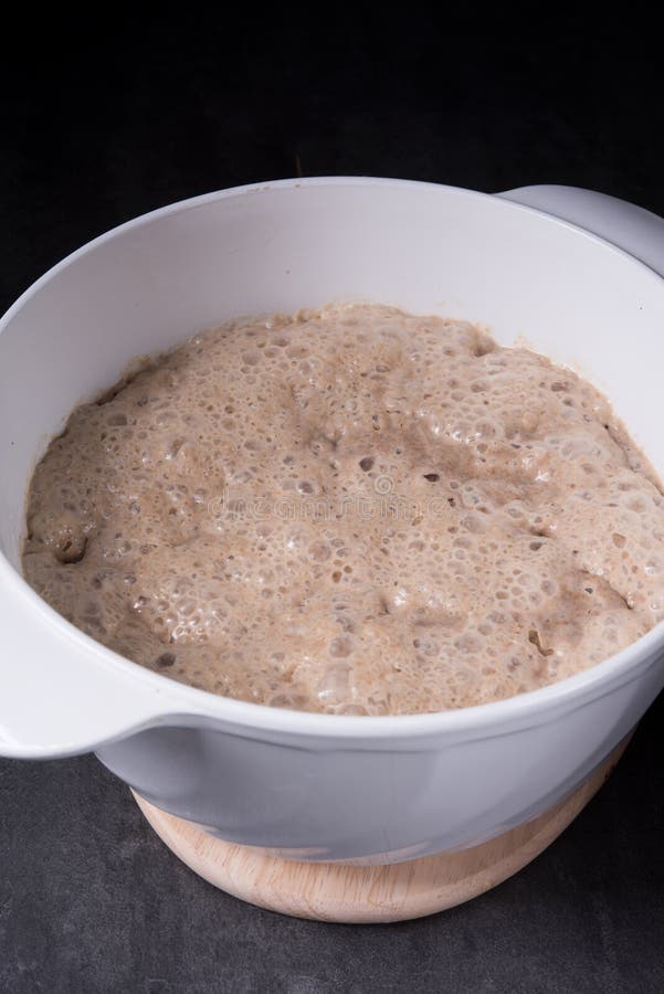 Sourdough stock photo. Image of board, crust, levain - 93962758