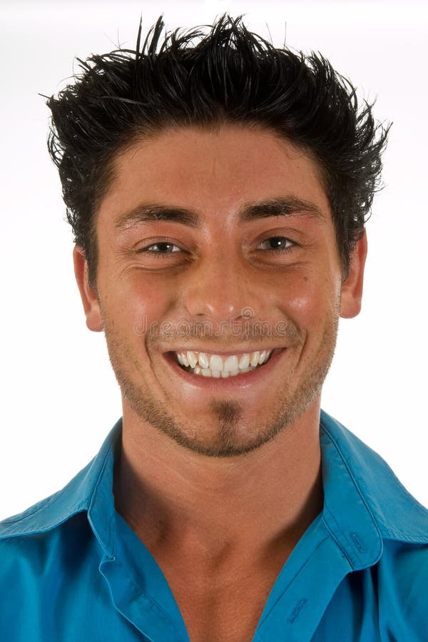 Sourire d'homme image stock. Image du visage, rire, sourire - 7250237