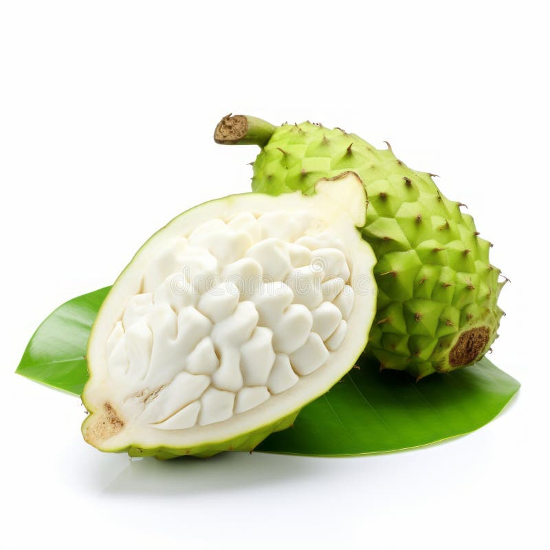 Soursop: a Refreshing Curacao Fruit in Shilin Huang Style Stock ...