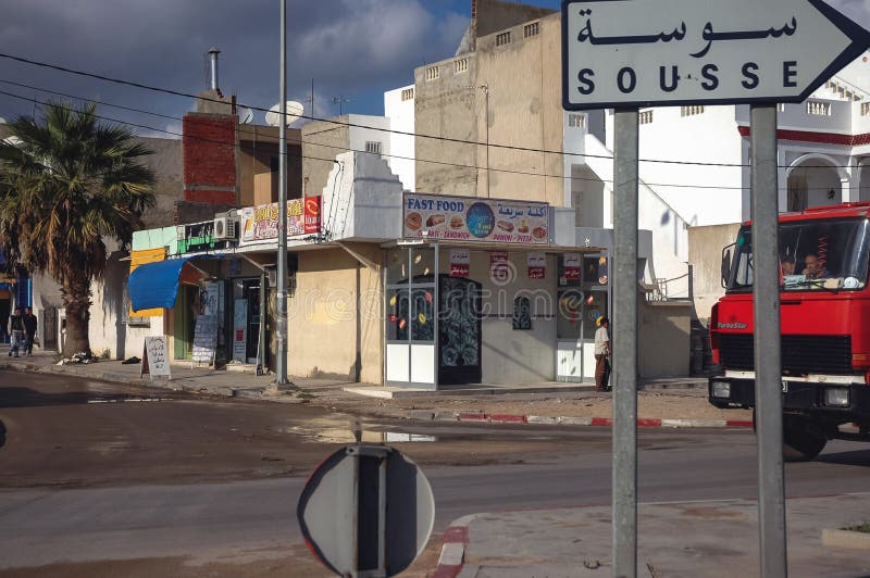 Sousse city, Tunisia editorial image. Image of maghreb - 305359375