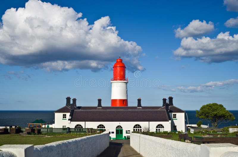 Souter Lighthouse stock image. Image of lighthouse, place - 21782509