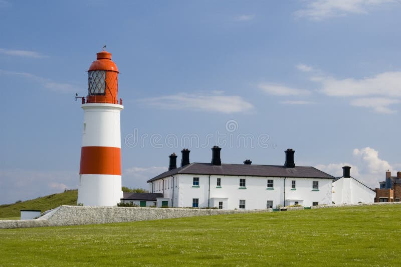Souter Lighthouse stock image. Image of lighthouse, place - 21782509