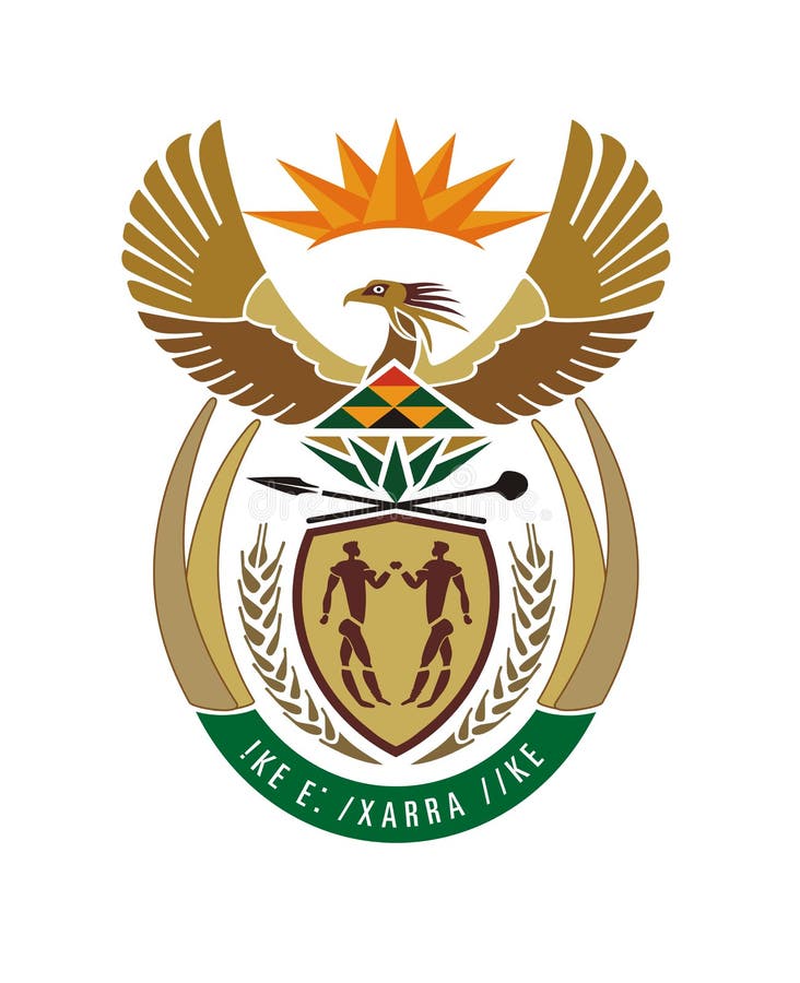 Coat of Arms of the Province of KwaZulu-Natal. SOUTH AFRICA Stock ...