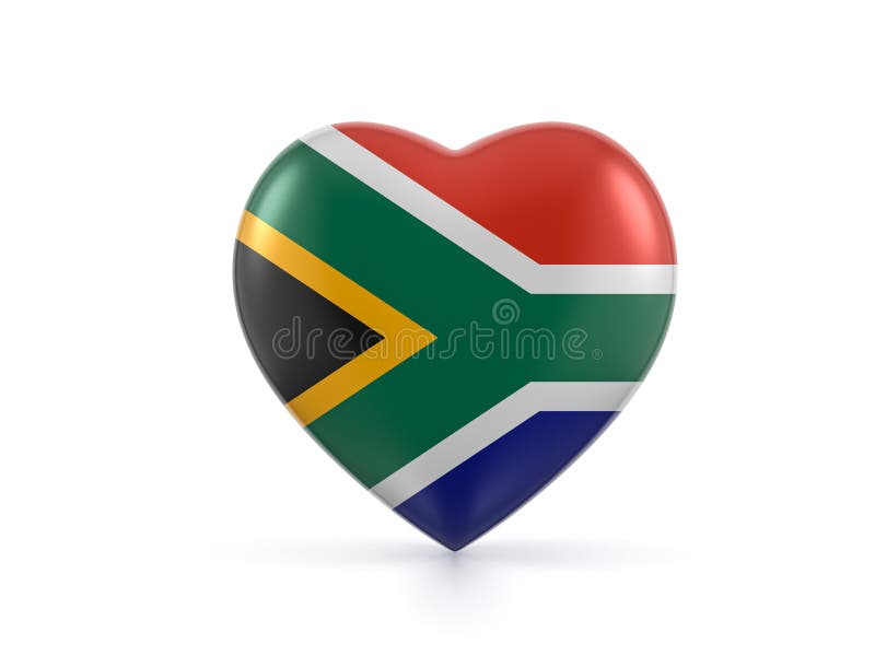 South Africa Heart Flag Stock Illustrations 2 047 South Africa Heart