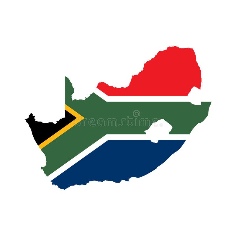 South Africa map icon stock vector. Illustration of region - 274701025