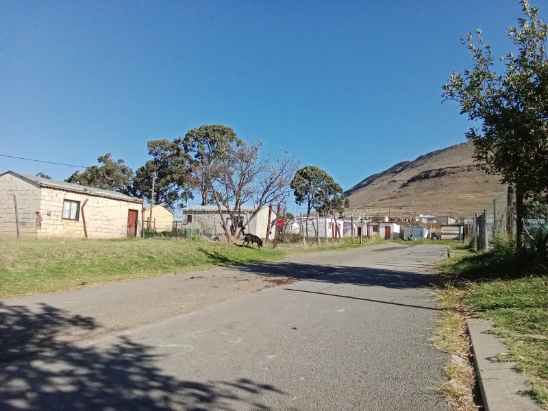 South Africa Poor Village stock image. Image of vacation - 321261059