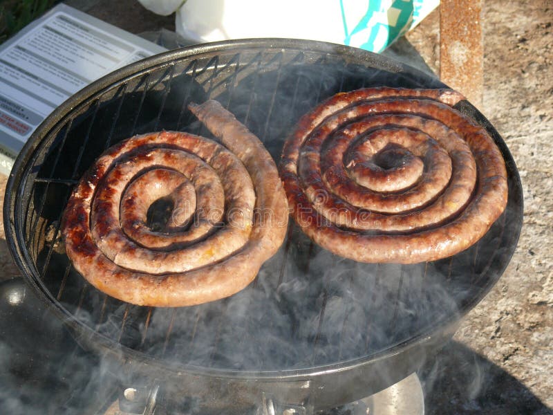 South african boerewors stock image. Image of grilled - 14291143