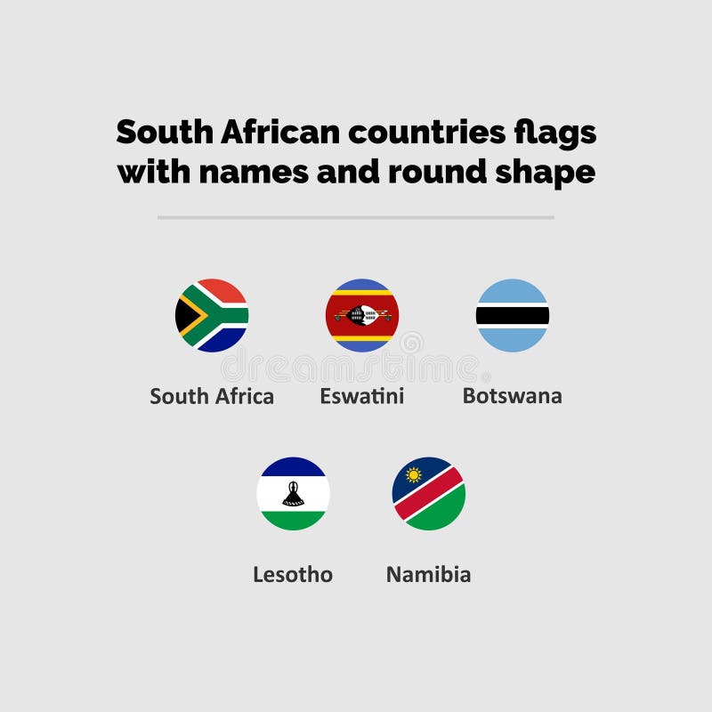 South African Countries Stock Illustration Illustration Of Land