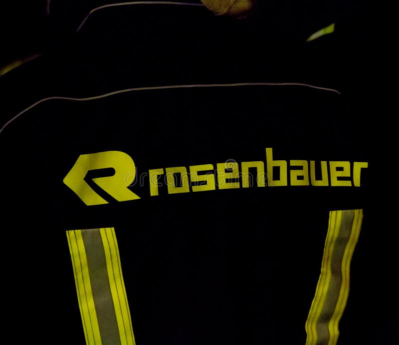 South African Firefighter in Rosenbauer Bunker Gear Editorial Photo ...