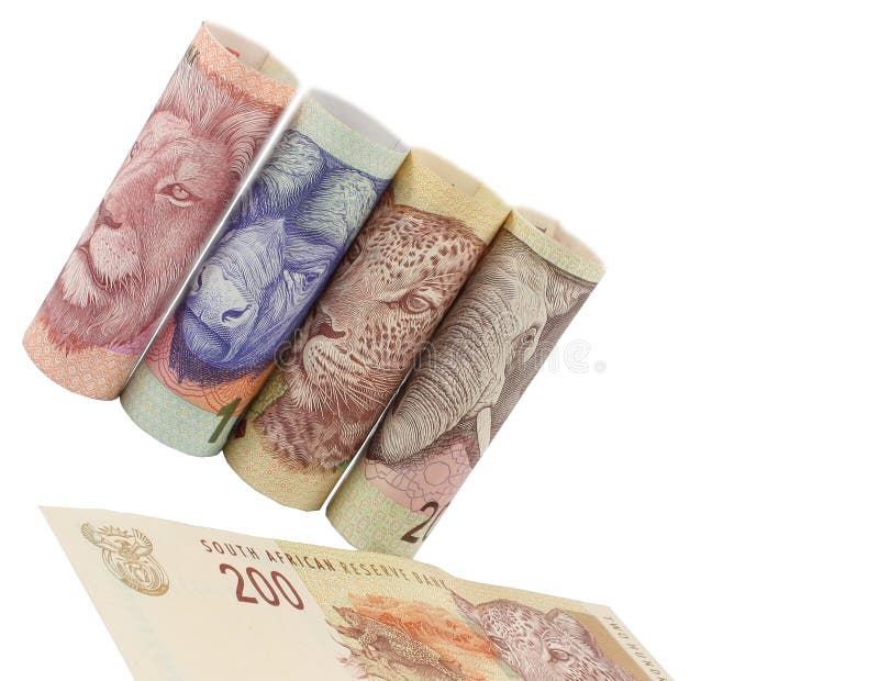 South African Rand Rolled