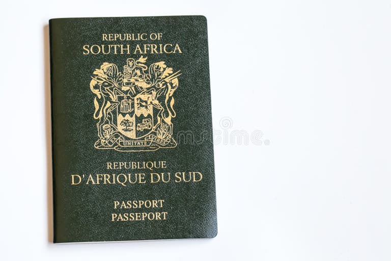 South African Passport stock photo. Image of document - 33411272