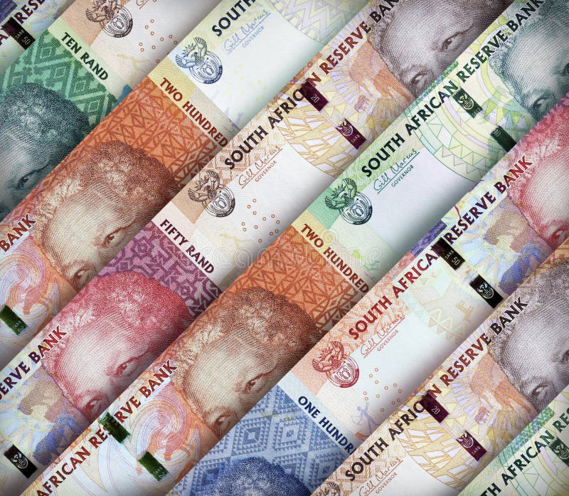 South African Rand Background Stock Photo - Image of africa, earnings ...