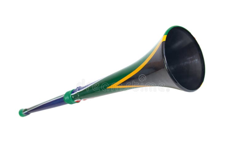 Red vuvuzela stock photo. Image of africa, instrument - 15462088