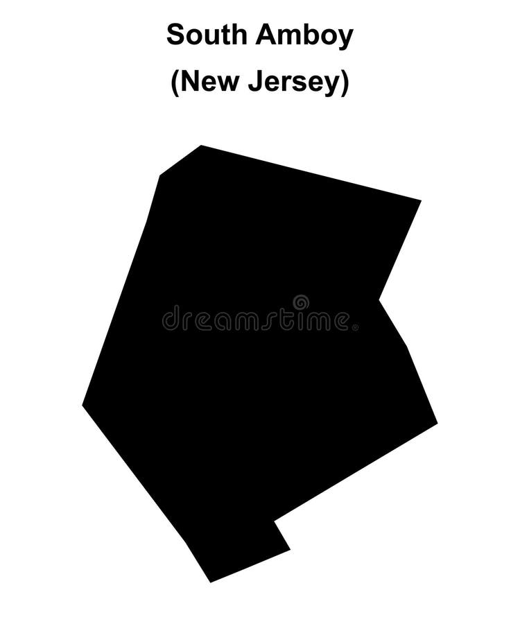 Amboy Outline Map Stock Illustrations – 5 Amboy Outline Map Stock ...