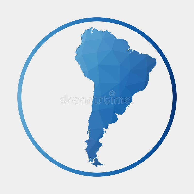 South America icon. stock vector. Illustration of america - 213438668