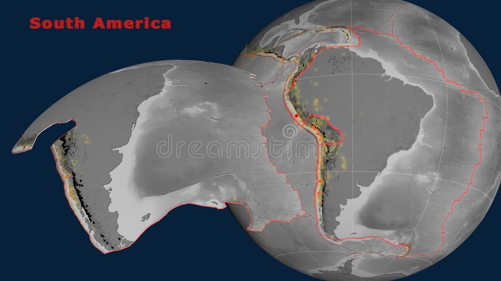 Tectonic Plate South America Stock Illustrations – 82 Tectonic Plate ...