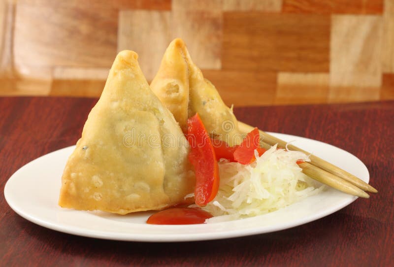Shingara or Samosa stock image. Image of background, delicious - 27151625