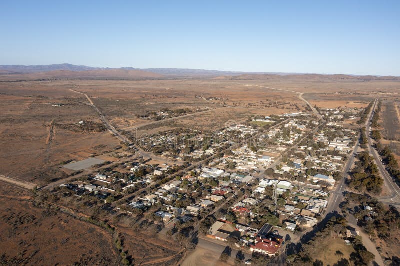 The South Australian Town of Hawker. Stock Image - Image of hawker ...
